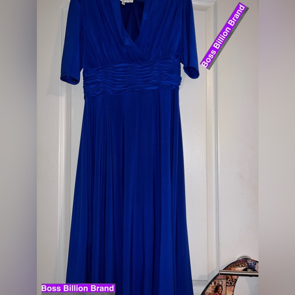 Evan Picone | Dresses | Evan Picone Royal Blue Dress Med | Poshmark